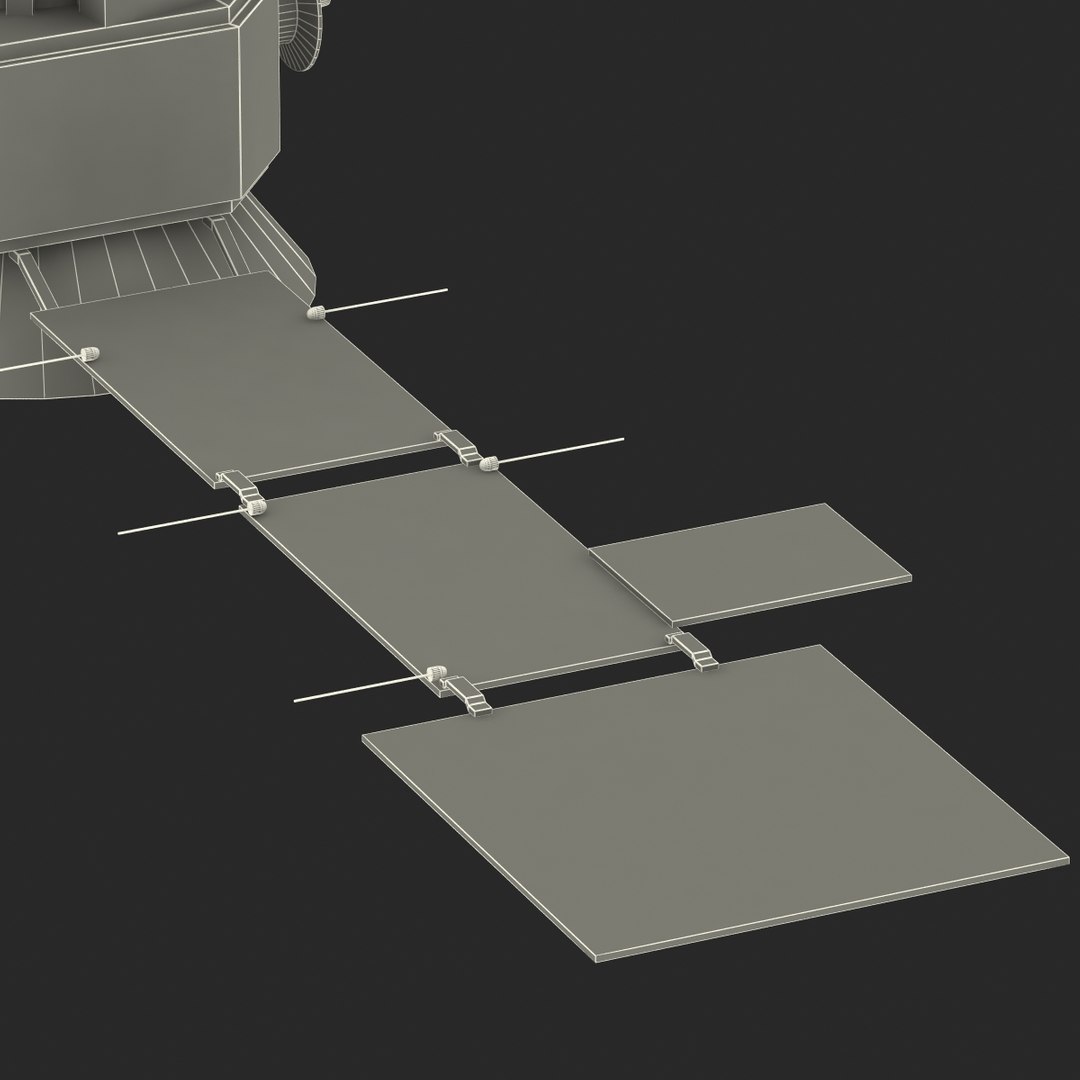 Air Force Research Satellite 3d Max
