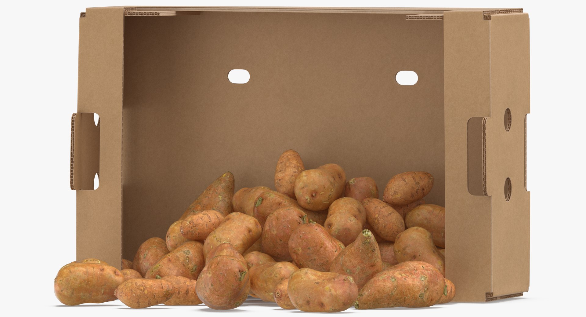 3D model cardboard display boxes spilled - TurboSquid 1550393