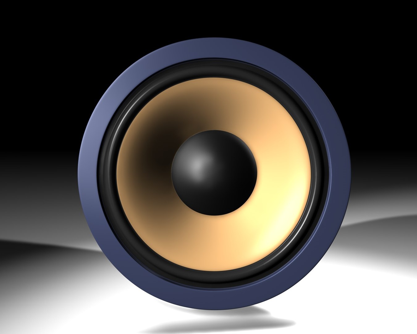 3d Model Loudspeaker Chassis