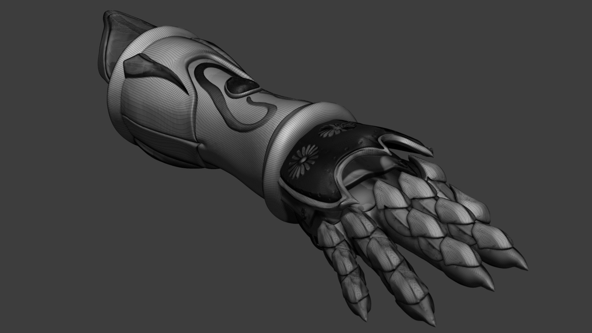 3D model sculpt armor fore - TurboSquid 1688417