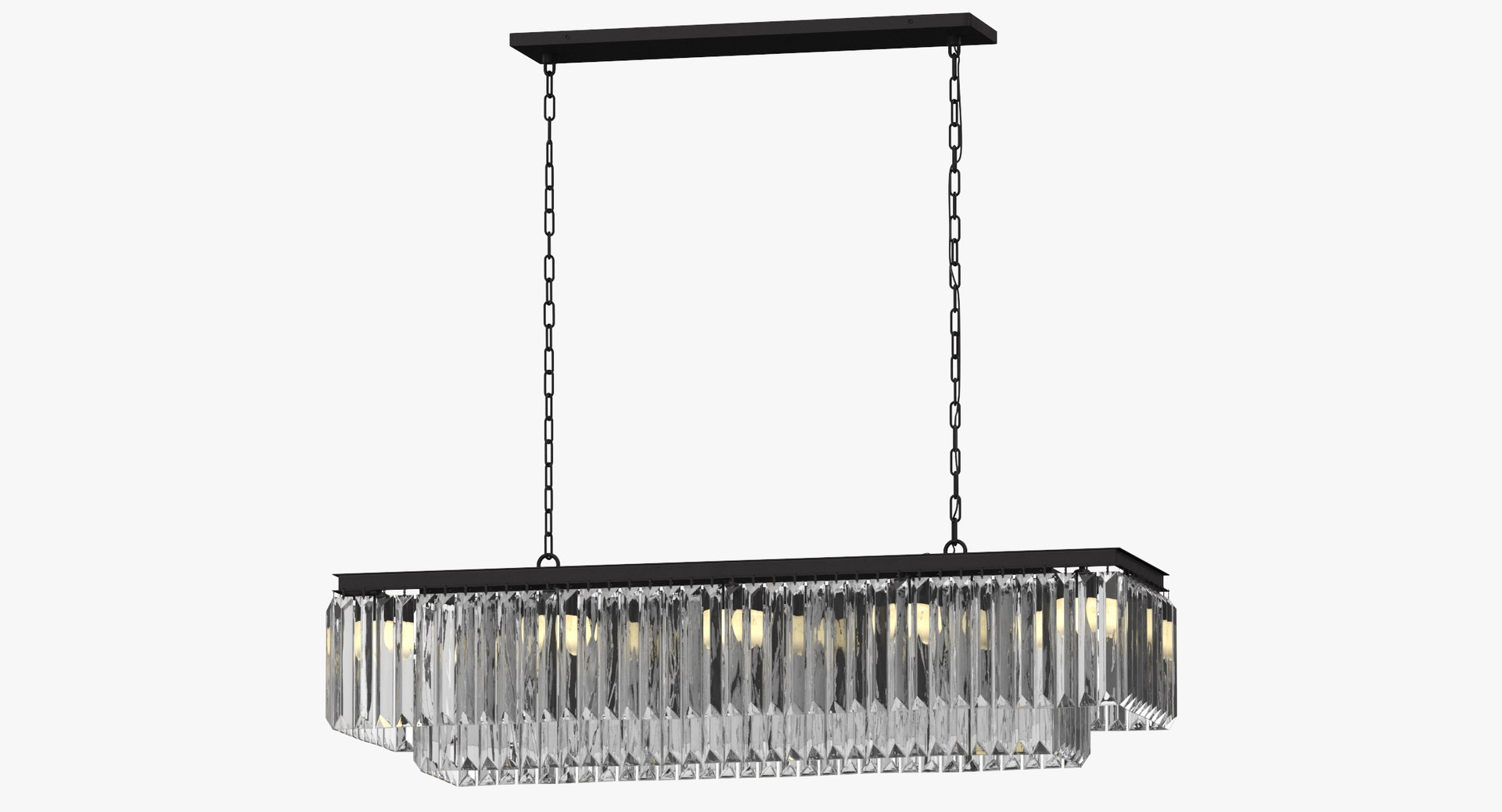 Transitional ceiling light 3D model - TurboSquid 1305362