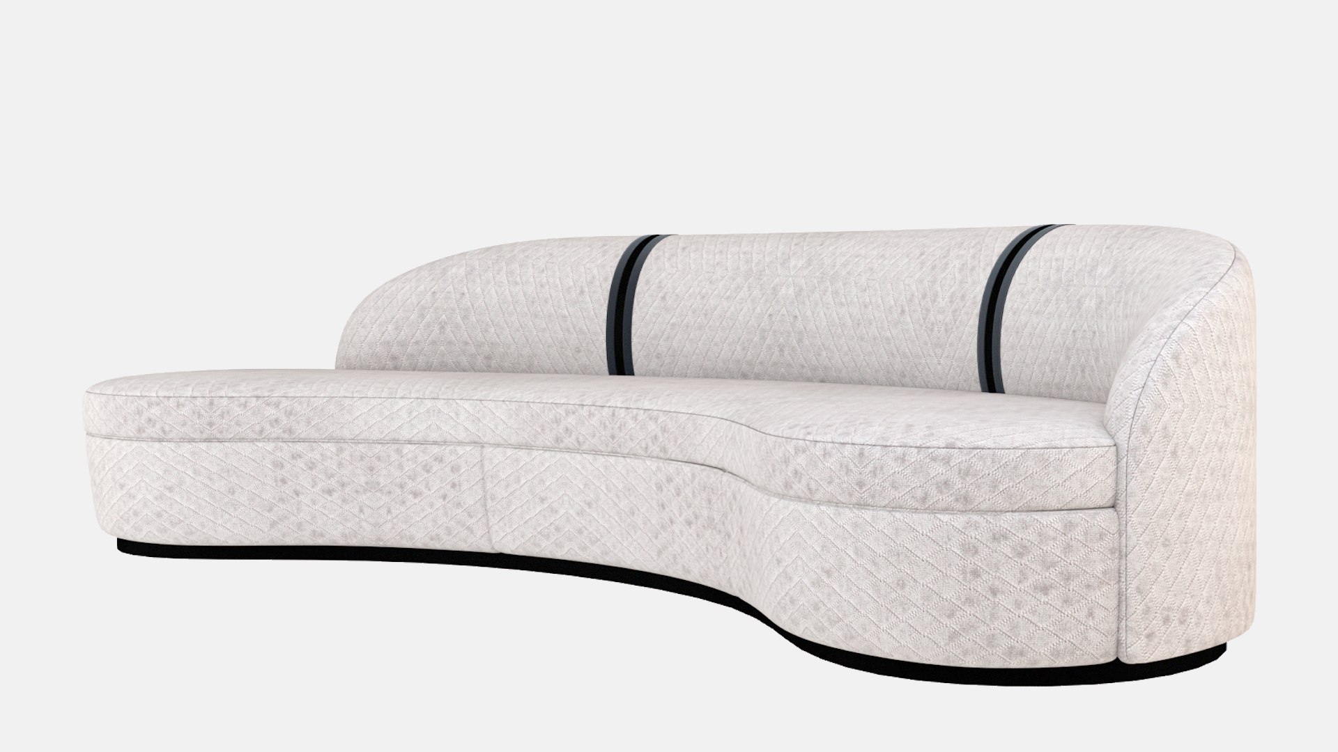 Curved Sofa 3D Model - TurboSquid 1972392