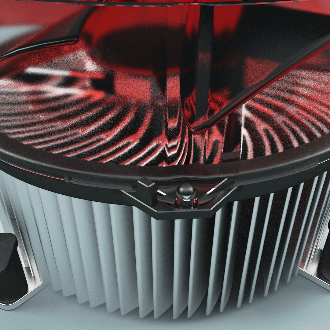 3d model cpu coolers v1