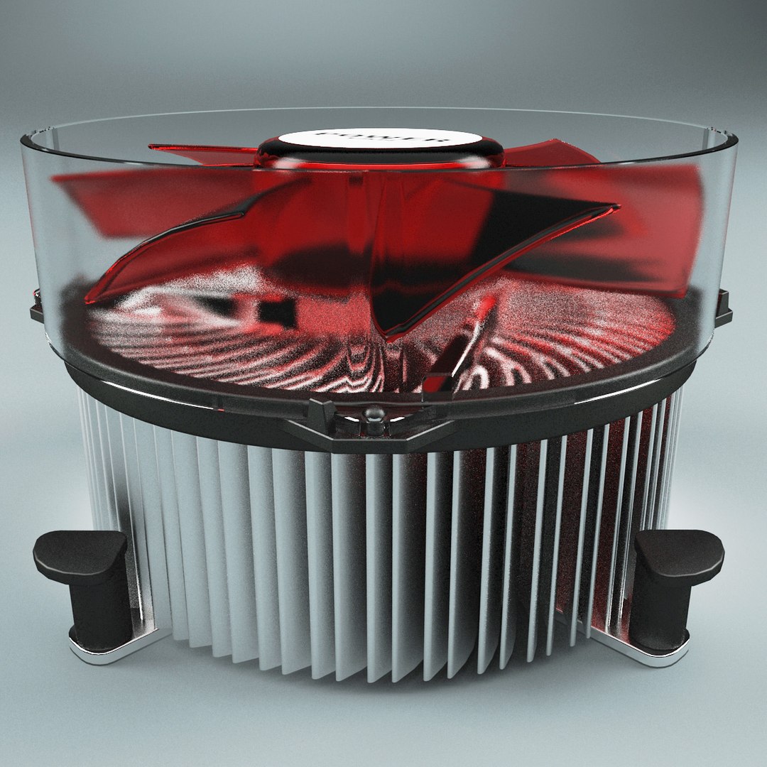 3d model cpu coolers v1