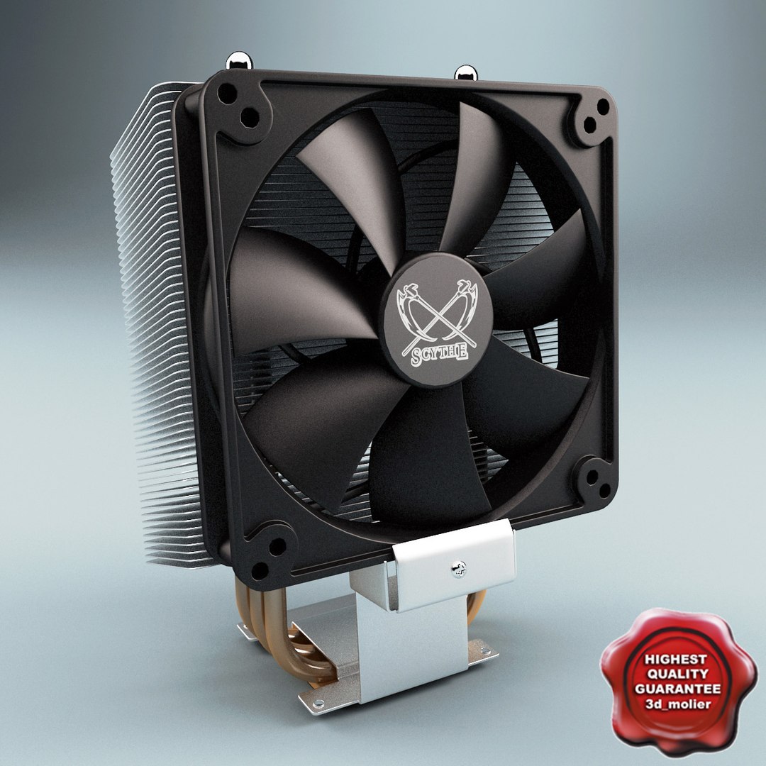 3d Model Cpu Coolers V1