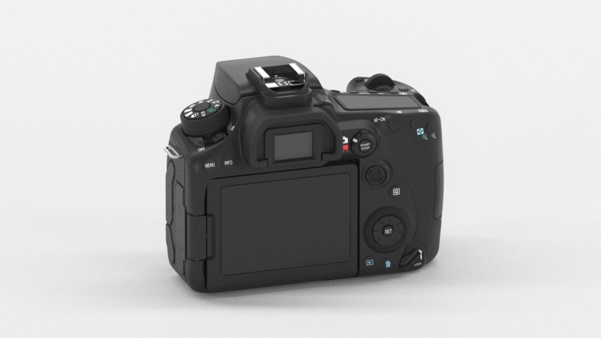 3D Canon EOS 90D Camera - 32 5 MP Model - TurboSquid 2356352
