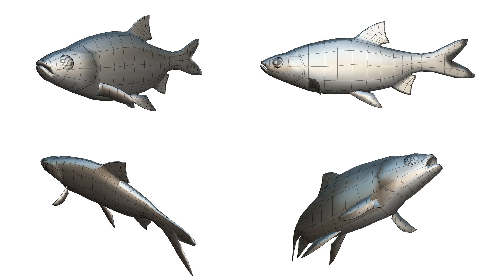 Fish illustration 1 - 3D - TurboSquid 1330439