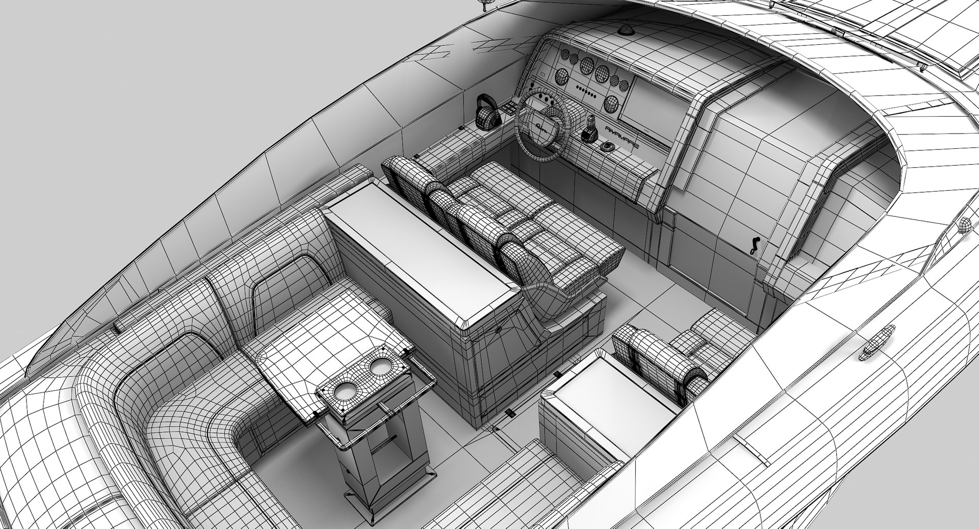 3D Model 2017 Riva 38 Rivamare - TurboSquid 1273529