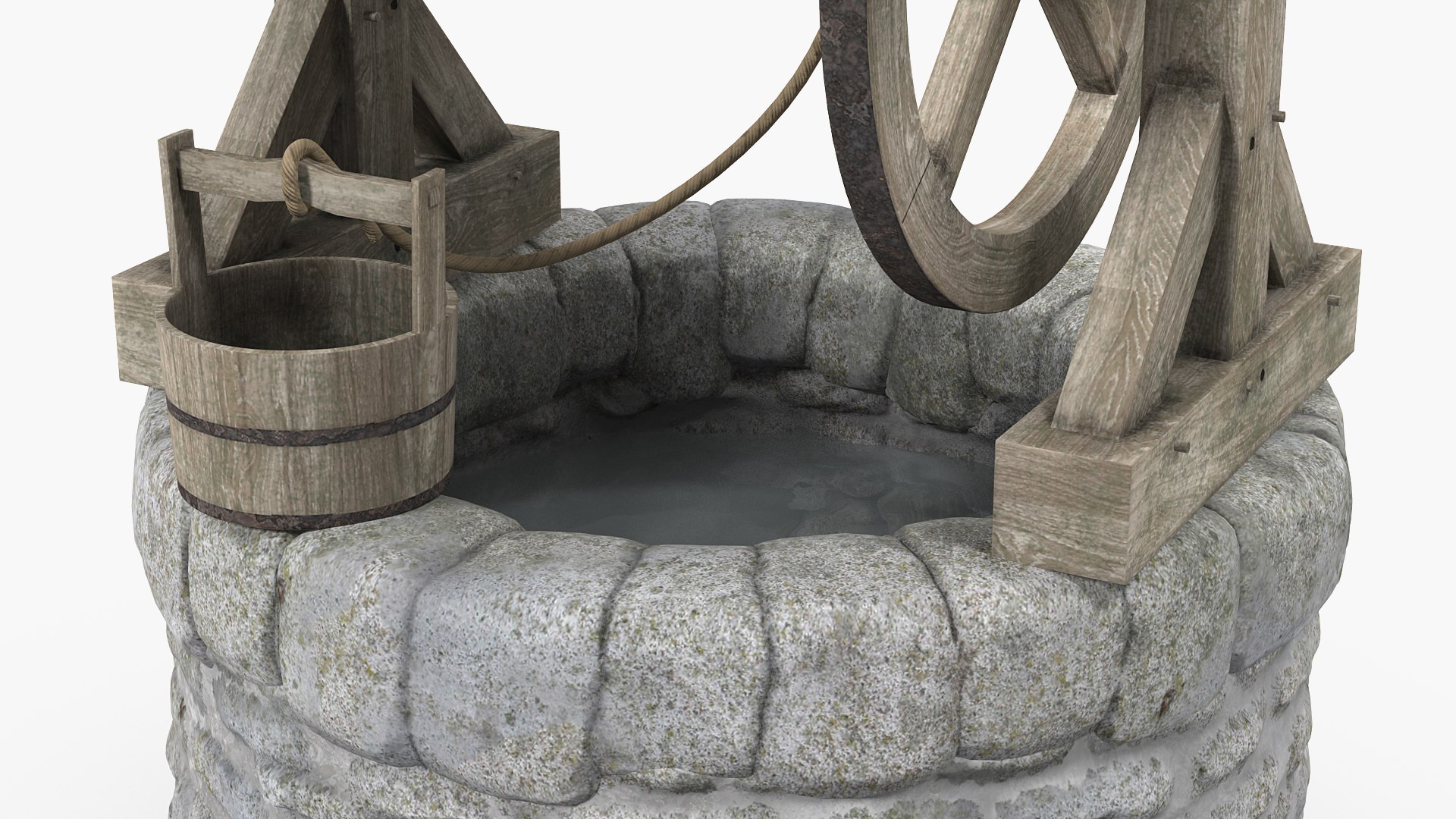 3D Stone Water Model - TurboSquid 1436304
