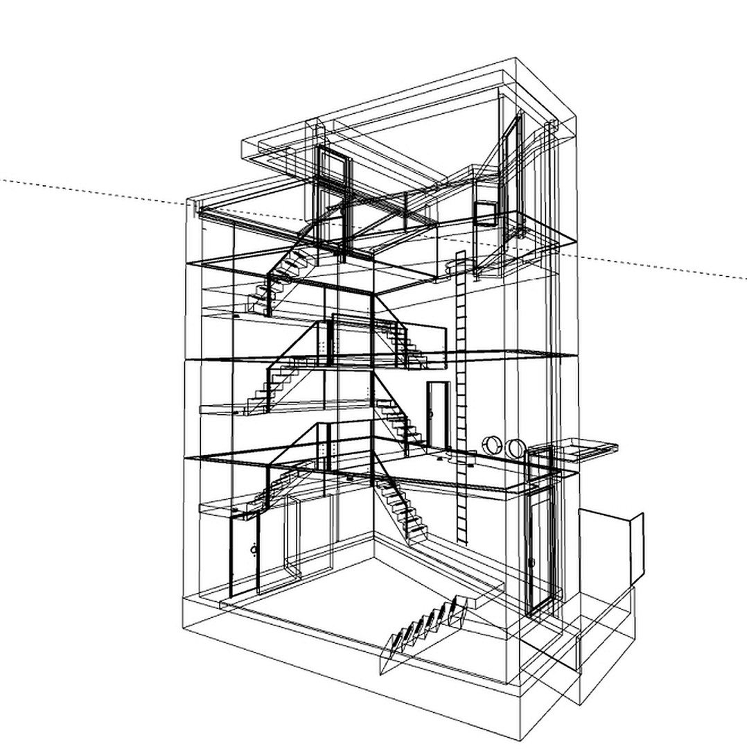 3D Gallery Noda Houses Model - TurboSquid 1631467