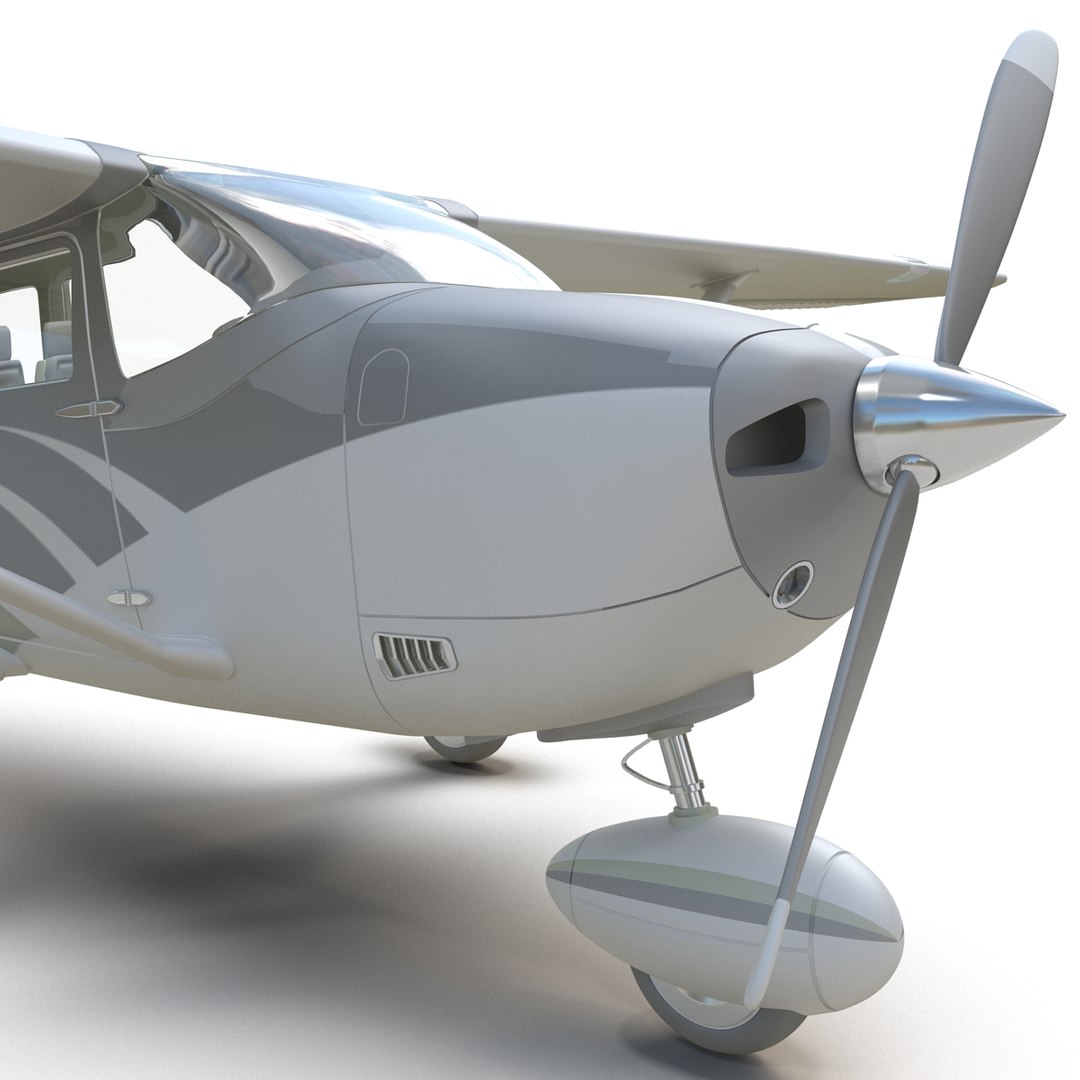 3d Cessna 182 Model