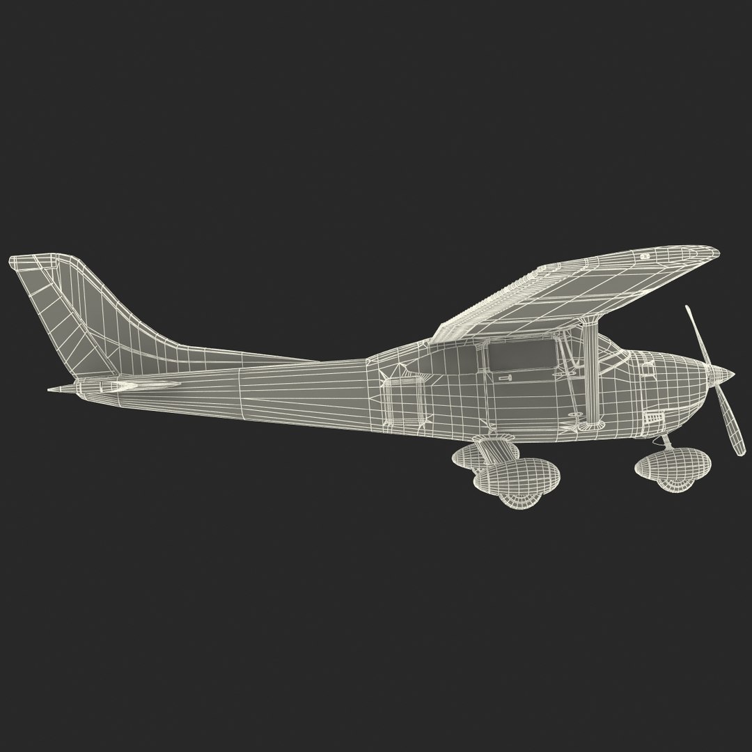 3d Cessna 182 Model