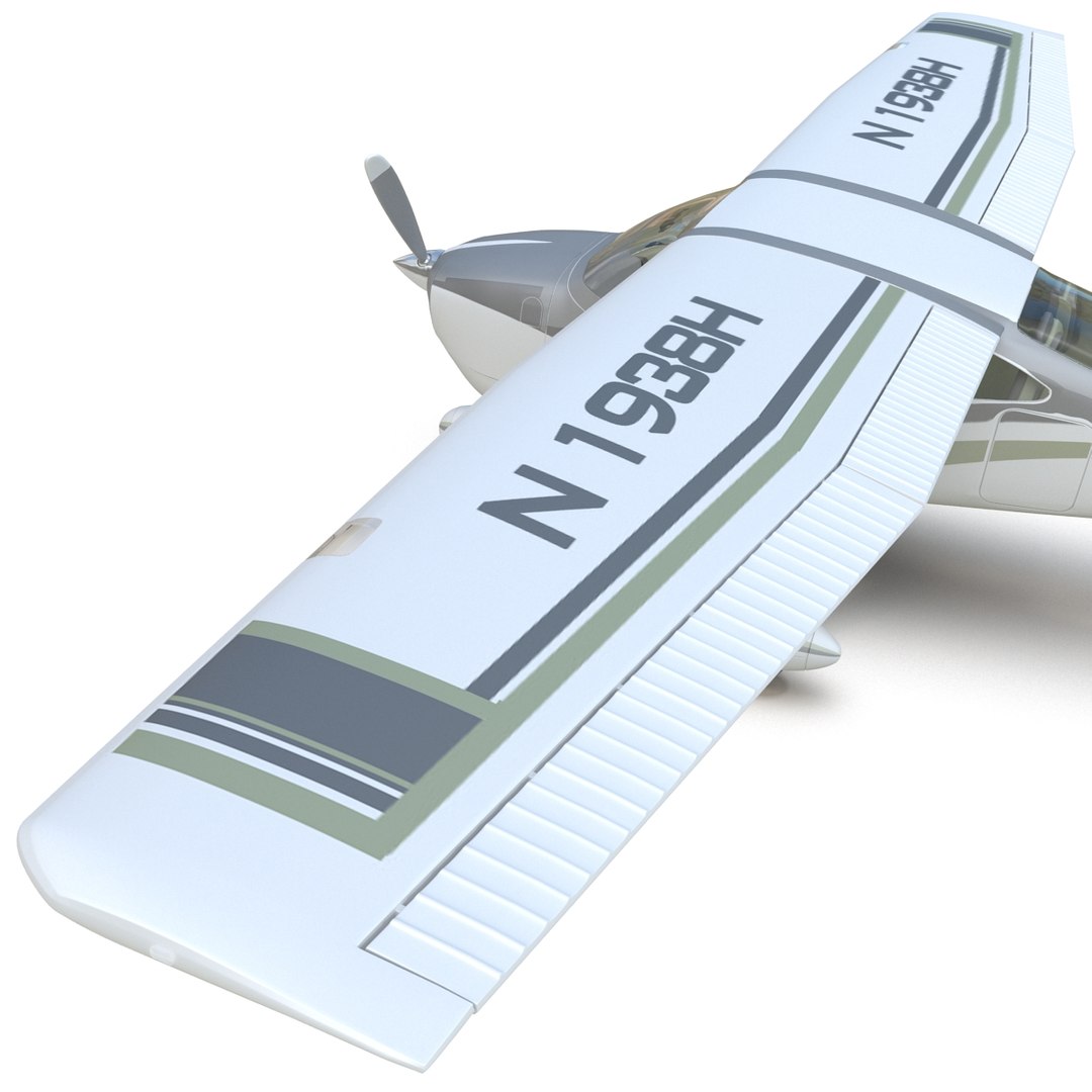 3d Cessna 182 Model