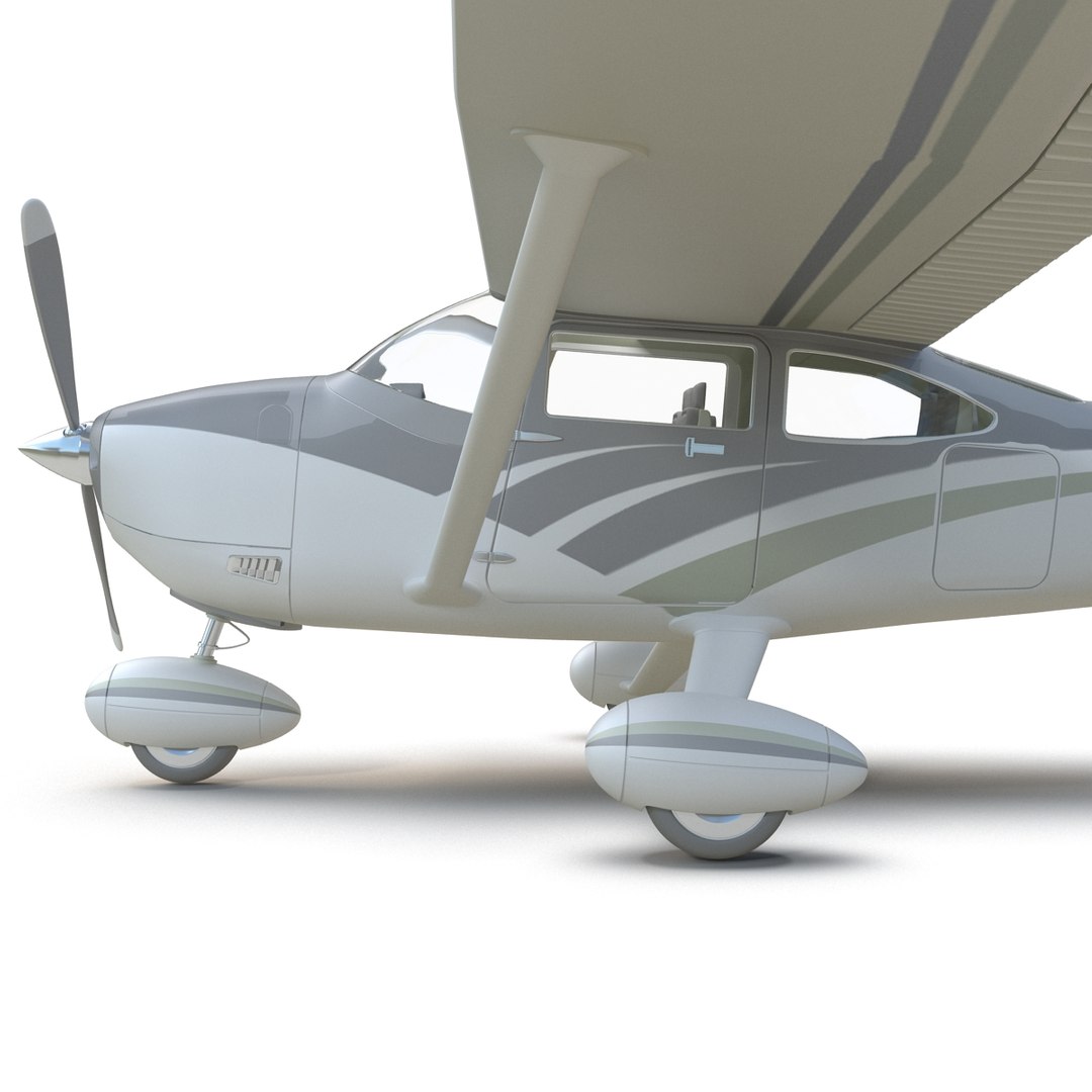 3d cessna 182 model
