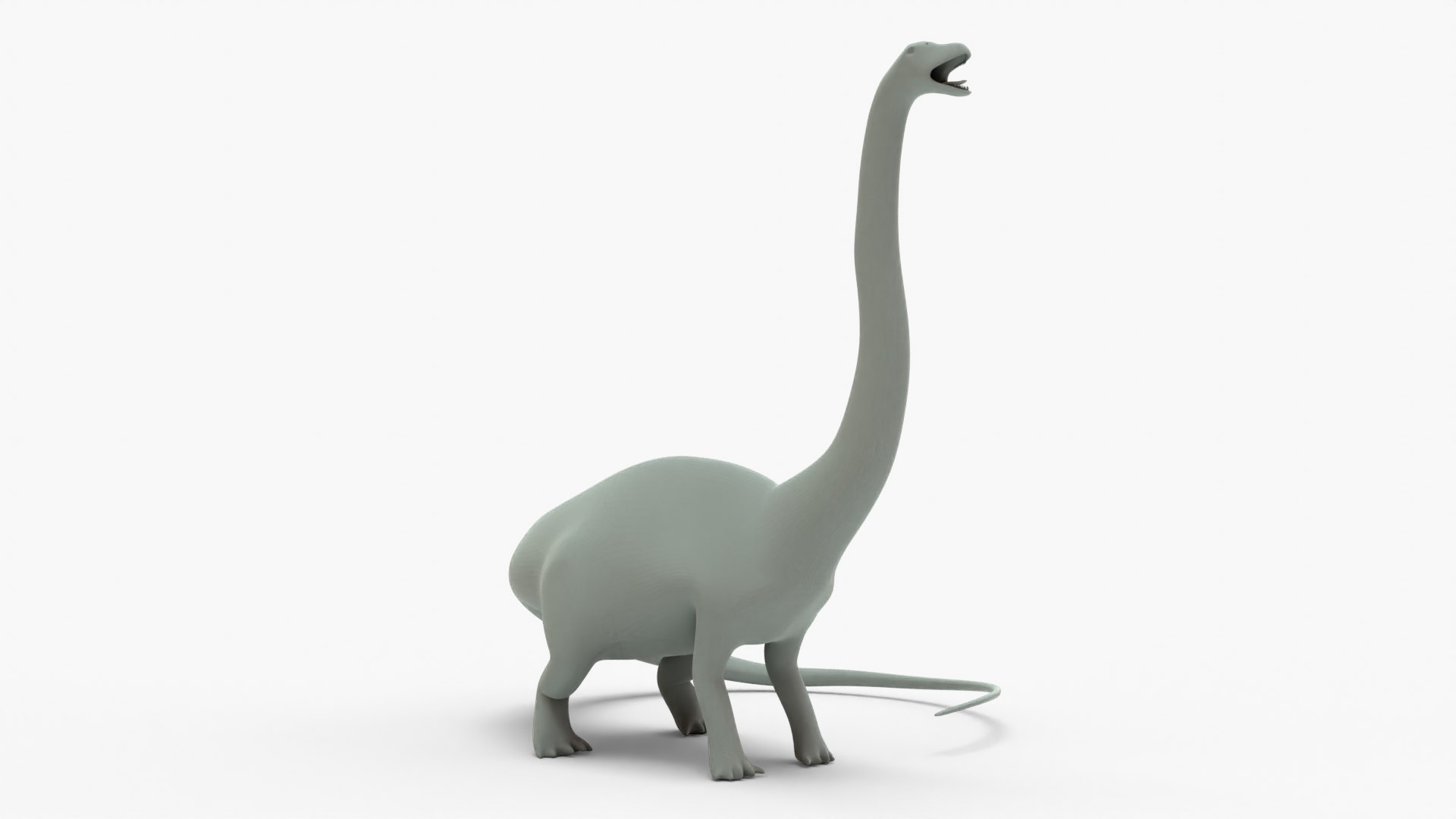 Diplodocus Rigged Basemesh 3D model - TurboSquid 2134183