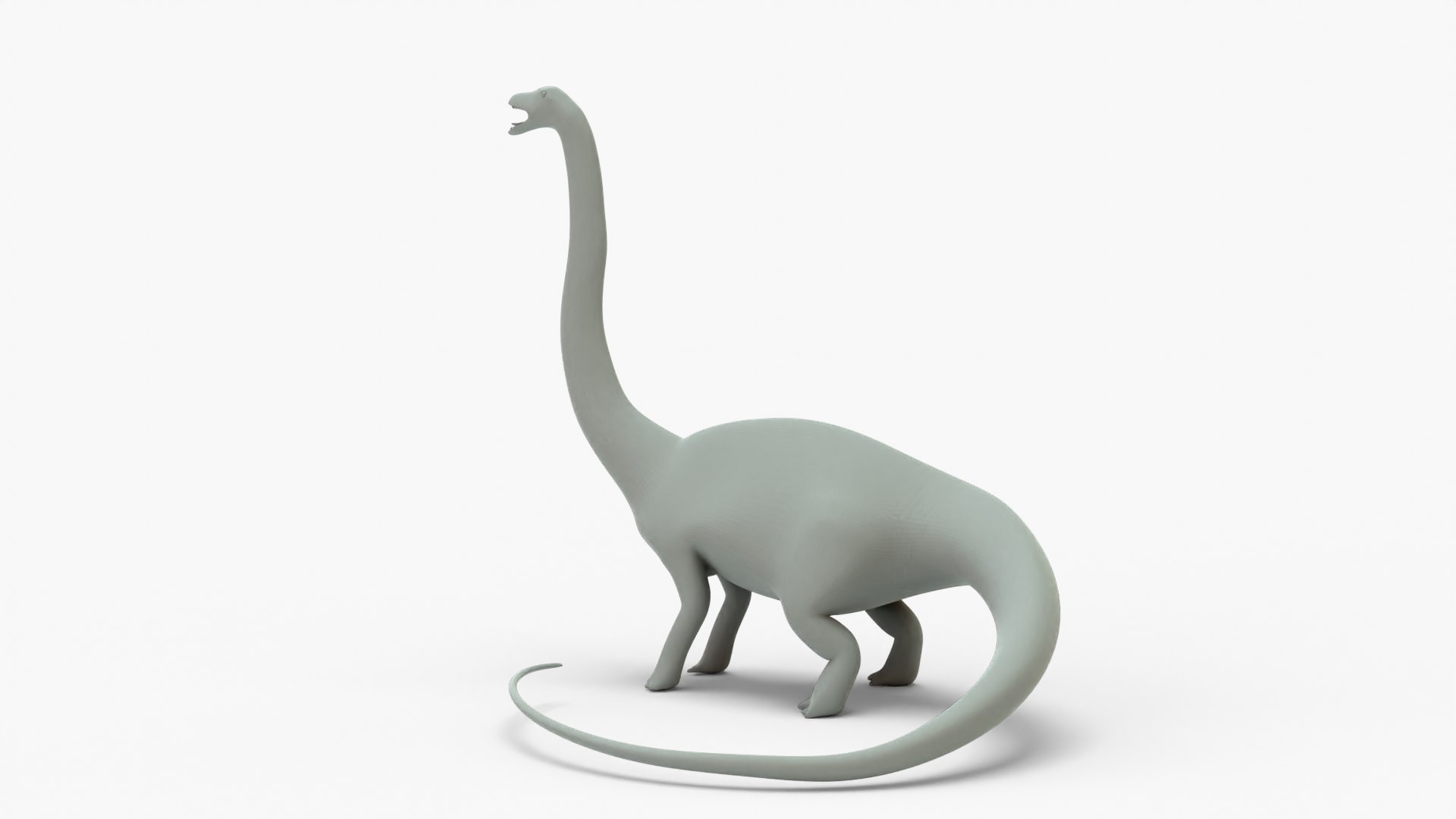 Diplodocus Rigged Basemesh 3D model - TurboSquid 2134183