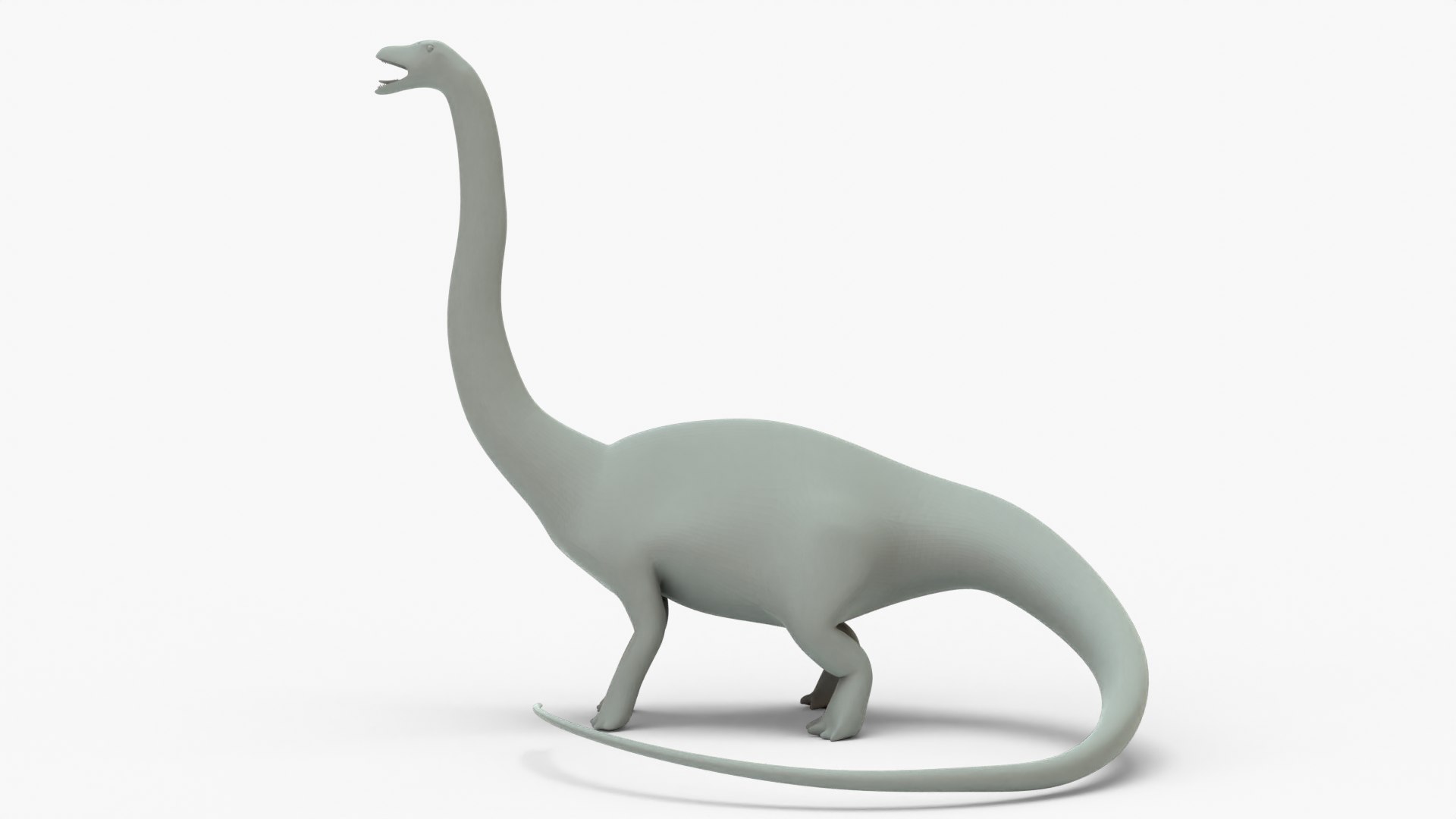 Diplodocus Rigged Basemesh 3D model - TurboSquid 2134183