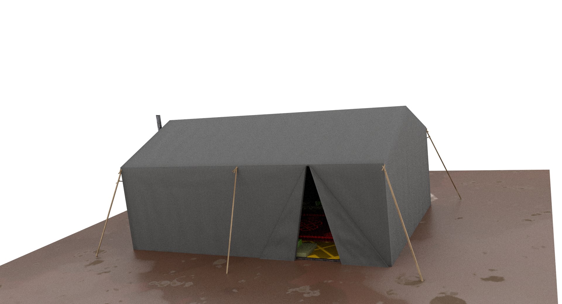 Tent Syria 3D Model - TurboSquid 1424864