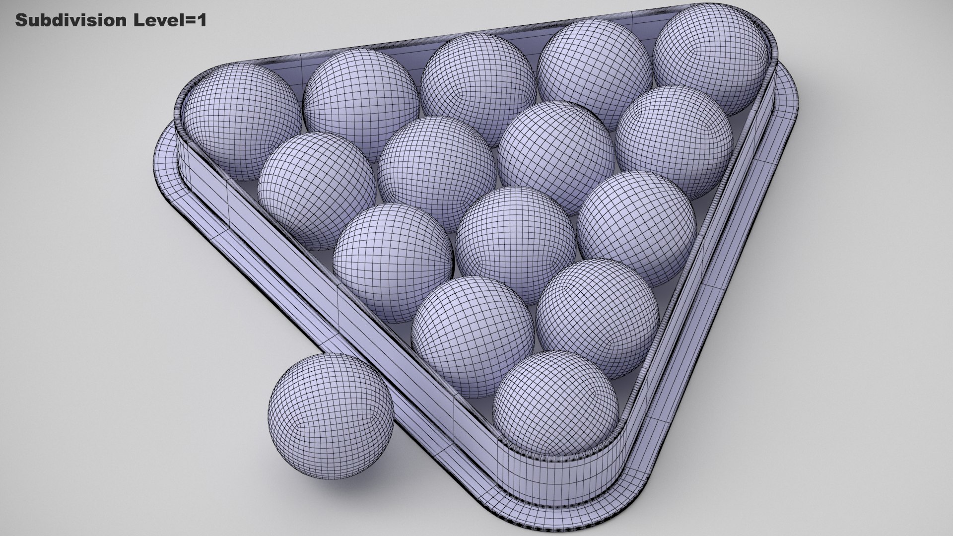 Billiards Balls And Cue Sticks 3D Model - TurboSquid 1989828
