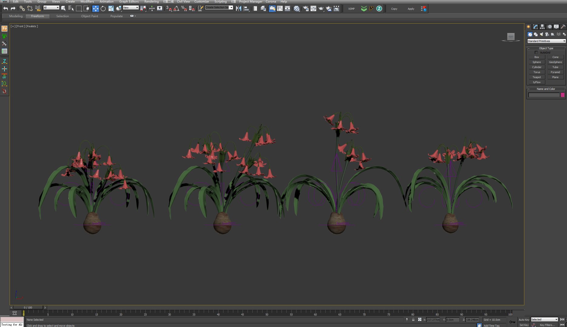 Amaryllis 3D model - TurboSquid 1852701