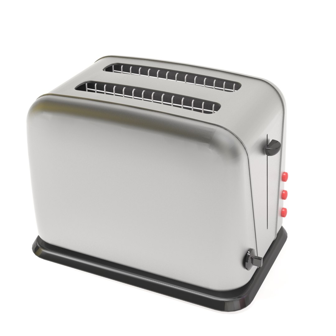 toaster rendering obj