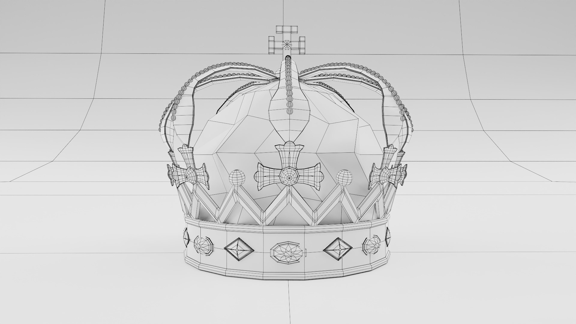 3D Royal Wooden Crown 3d Model Model - TurboSquid 1953834