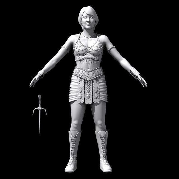 Xena Warrior Princess 3D Models for Download | TurboSquid