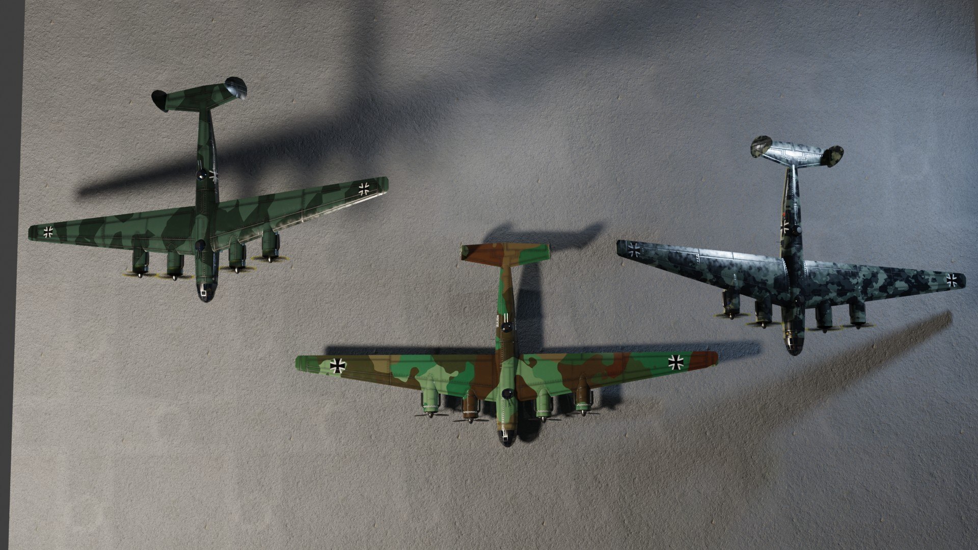 3D Messerschmitt ME-264 Amerika Bomber WW2 Bomber - TurboSquid 1906962