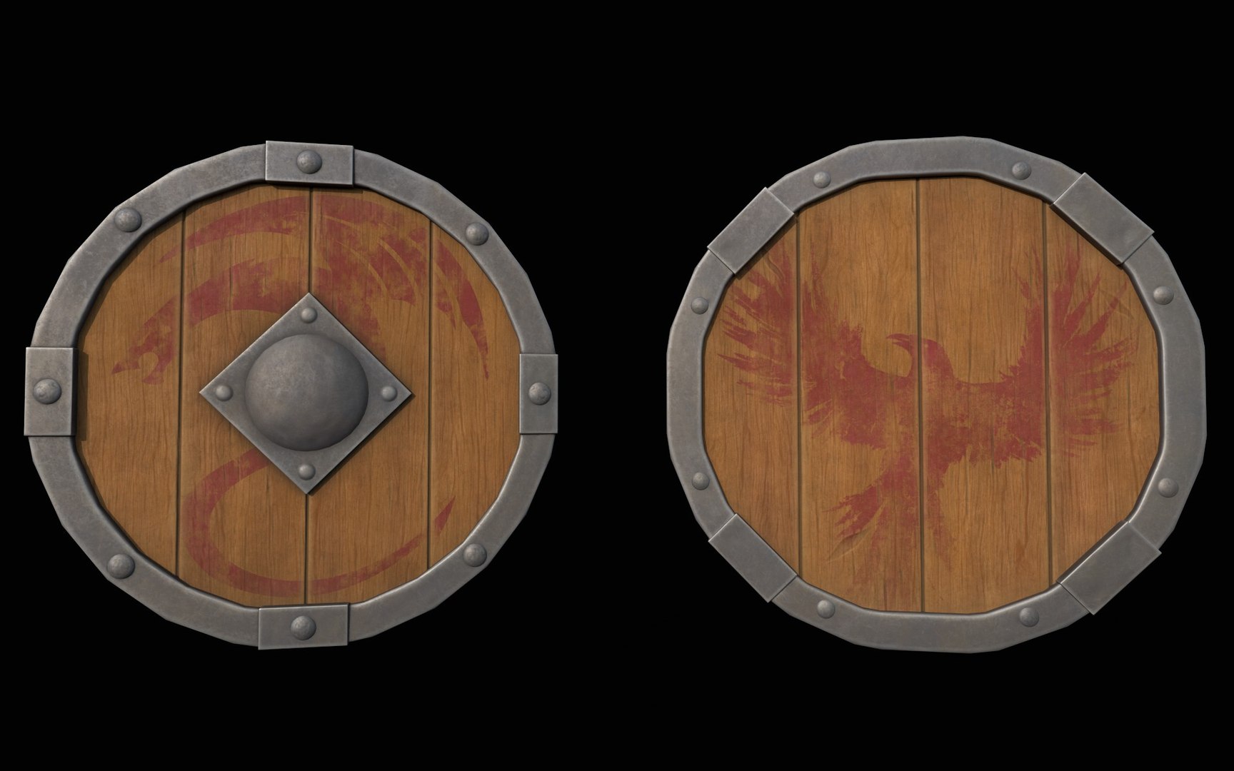Stylized Shields Collection 3D - TurboSquid 2085786