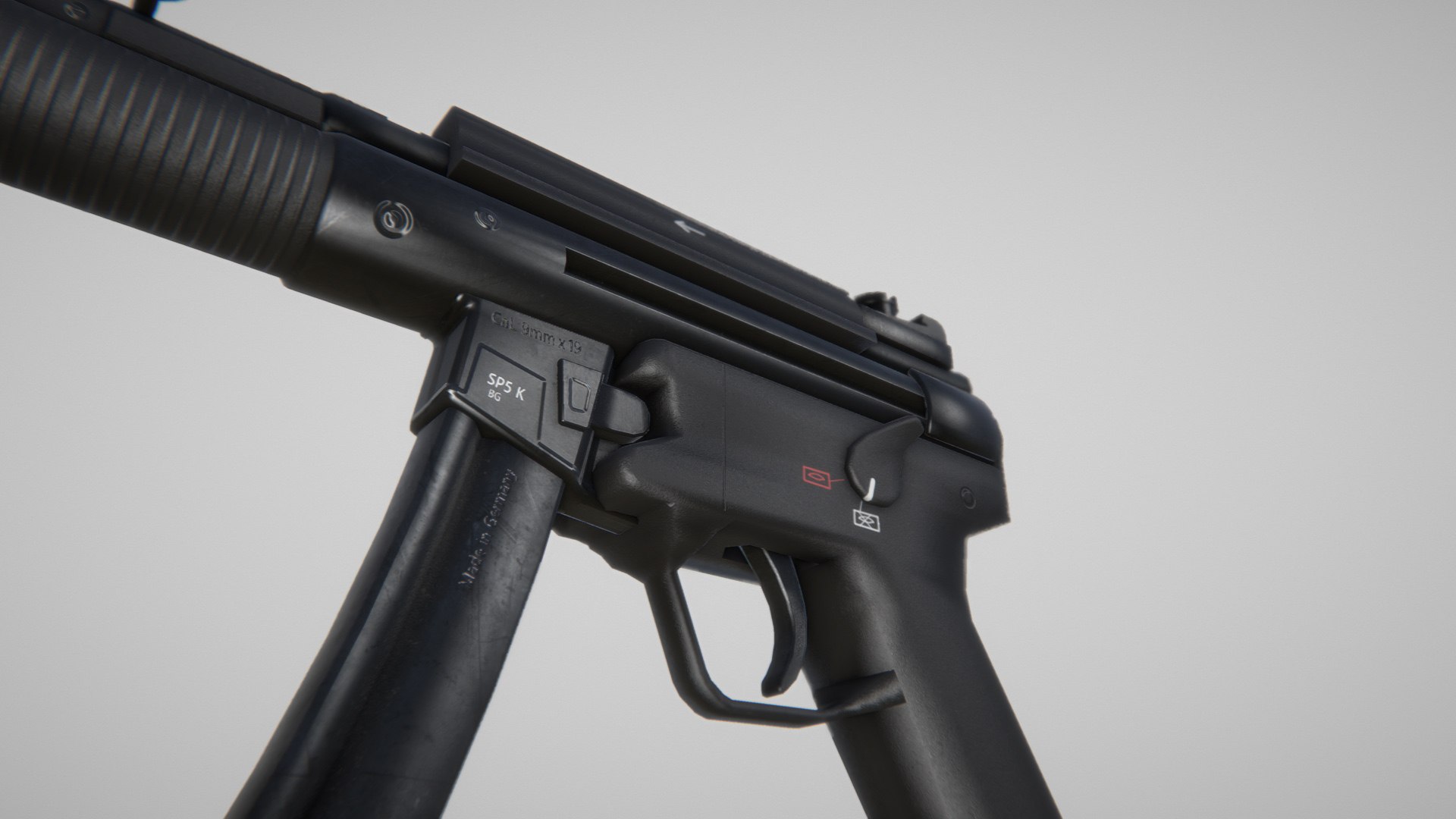 sp5k 9 mm 3d model