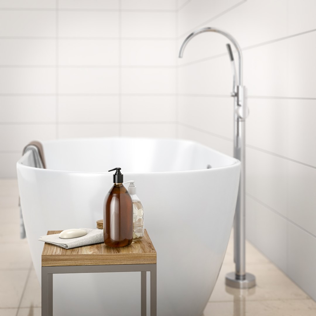 Bath Ravak Freedom 3D Model - TurboSquid 1272565