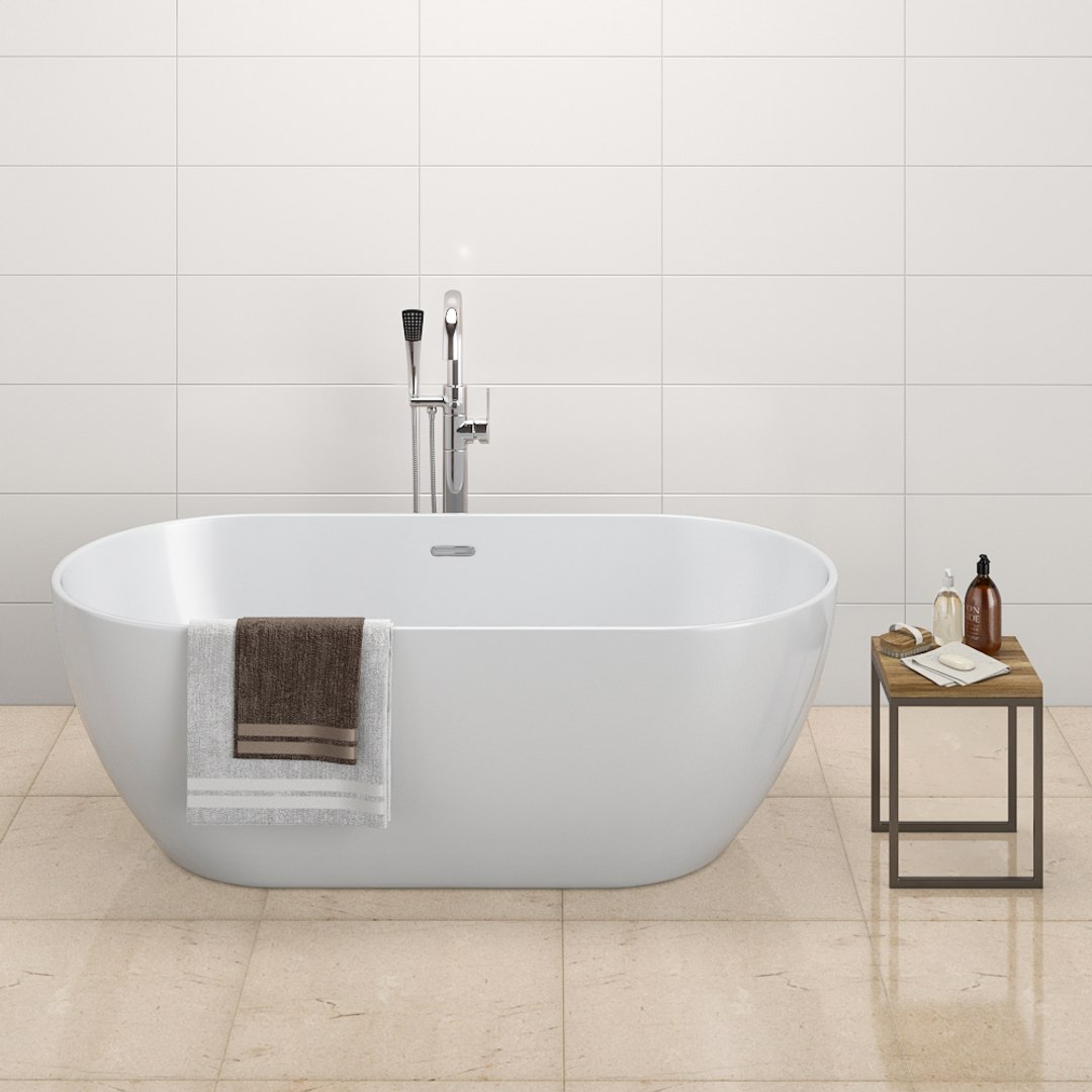 Bath Ravak Freedom 3D Model - TurboSquid 1272565