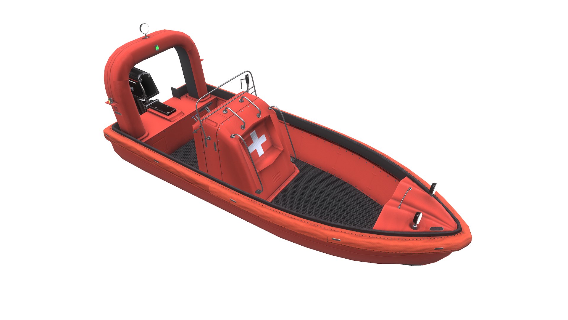 3D Fast Rescue Boat Model - TurboSquid 1662090
