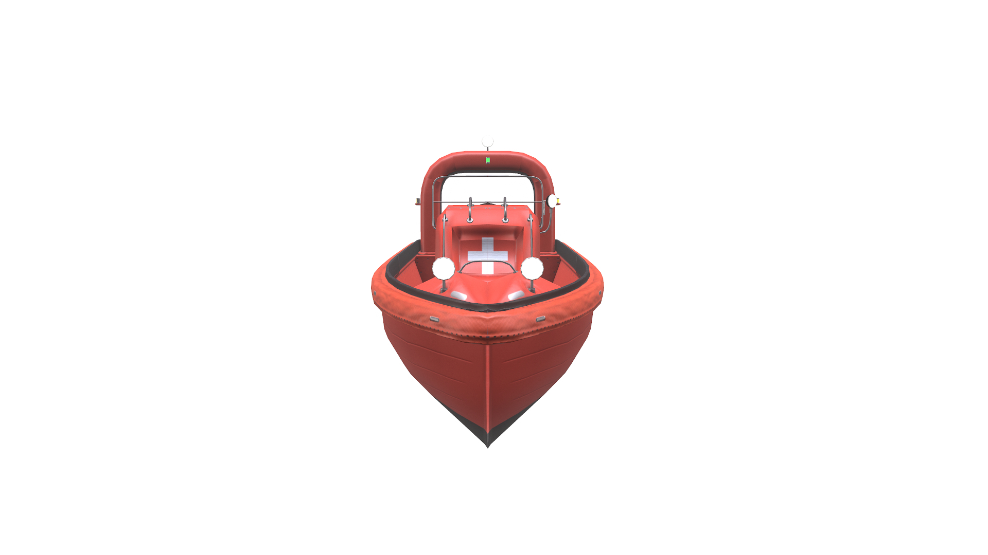 3D fast rescue boat model - TurboSquid 1662090