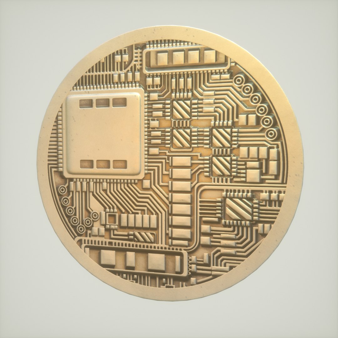 3D 4k Bitcoin Model - TurboSquid 1408234