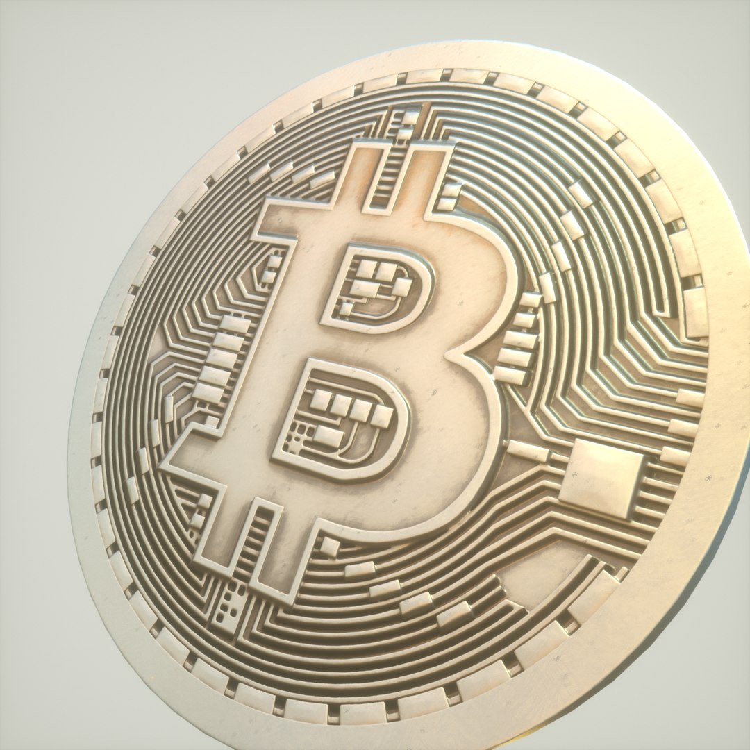 3D 4k Bitcoin Model - TurboSquid 1408234