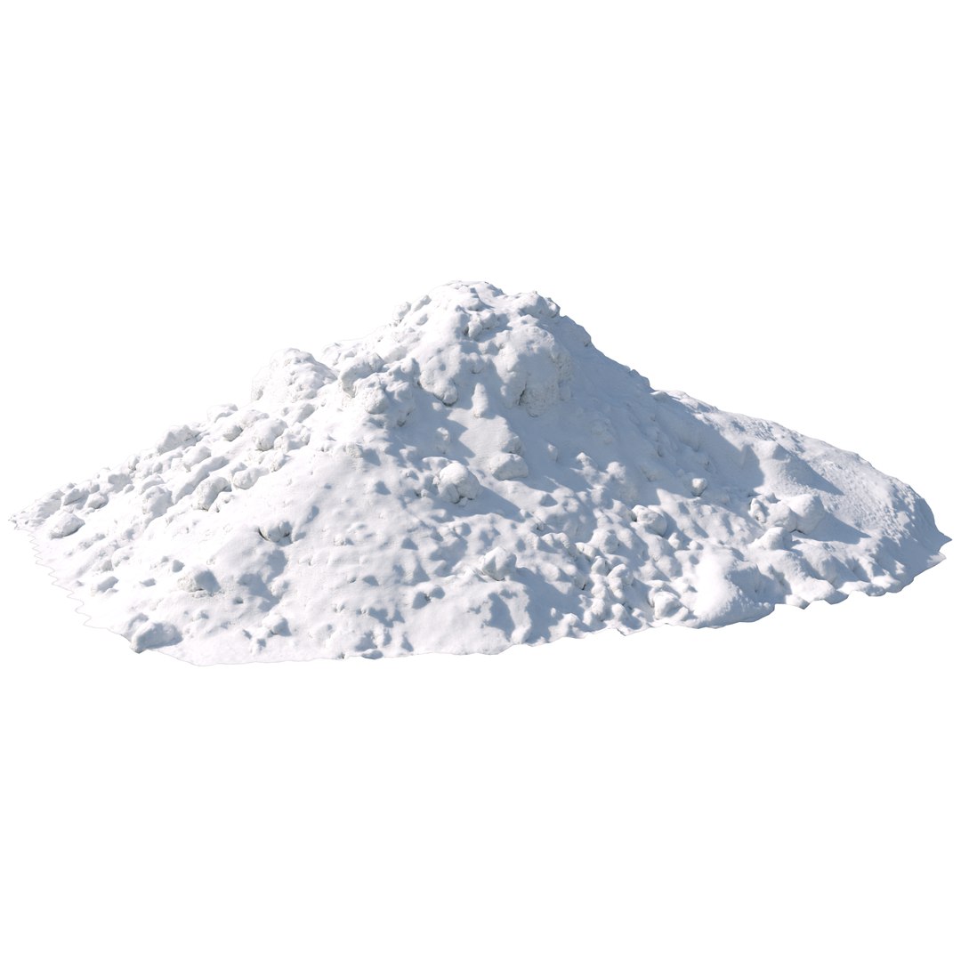 3D Big Pile of snow 3 2021 model - TurboSquid 1837617