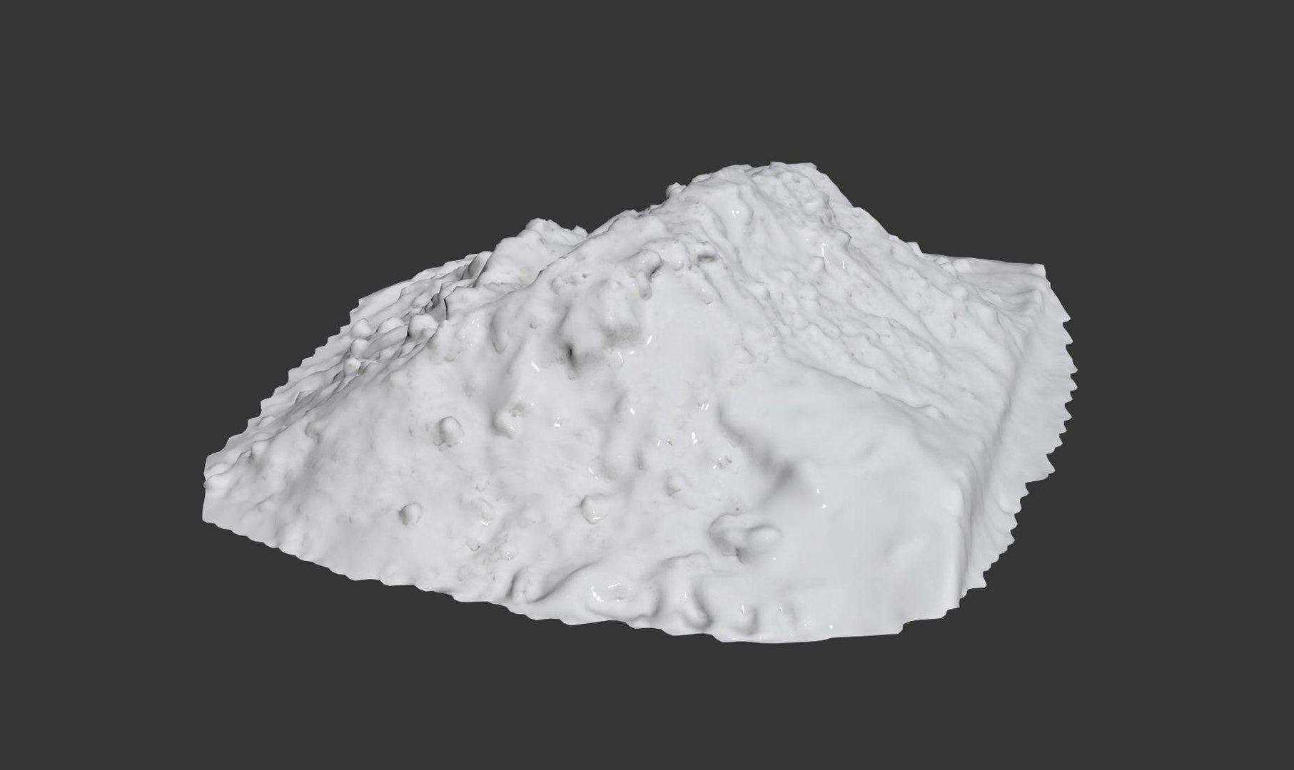 3D Big Pile of snow 3 2021 model - TurboSquid 1837617