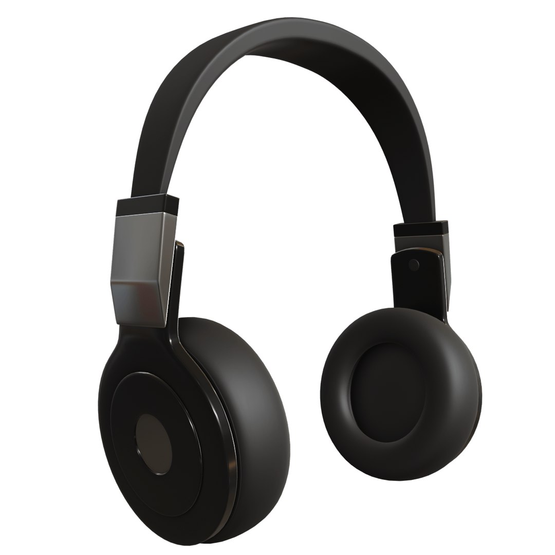 Simple Headphone 3D Model 3D Model - TurboSquid 1717632