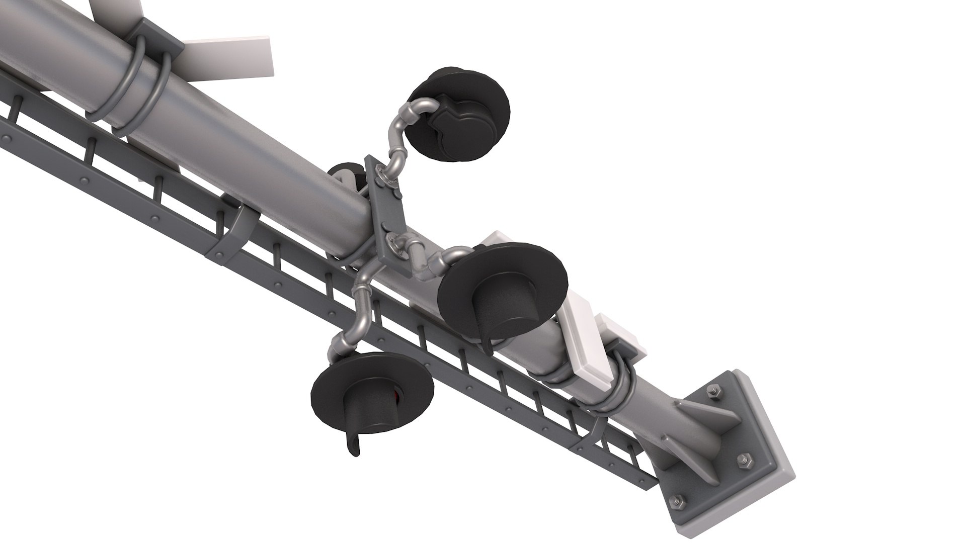 3D Railway Signal Overhead Model - TurboSquid 1993425