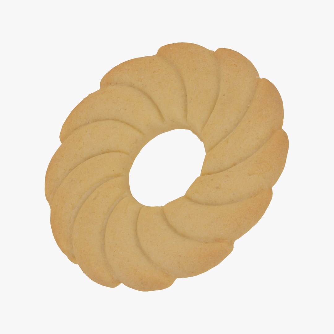 3D model biscuit 01 raw scan - TurboSquid 1542966