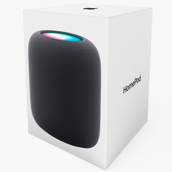 modelo 3d Embalaje del altavoz inteligente Apple HomePod - TurboSquid ...