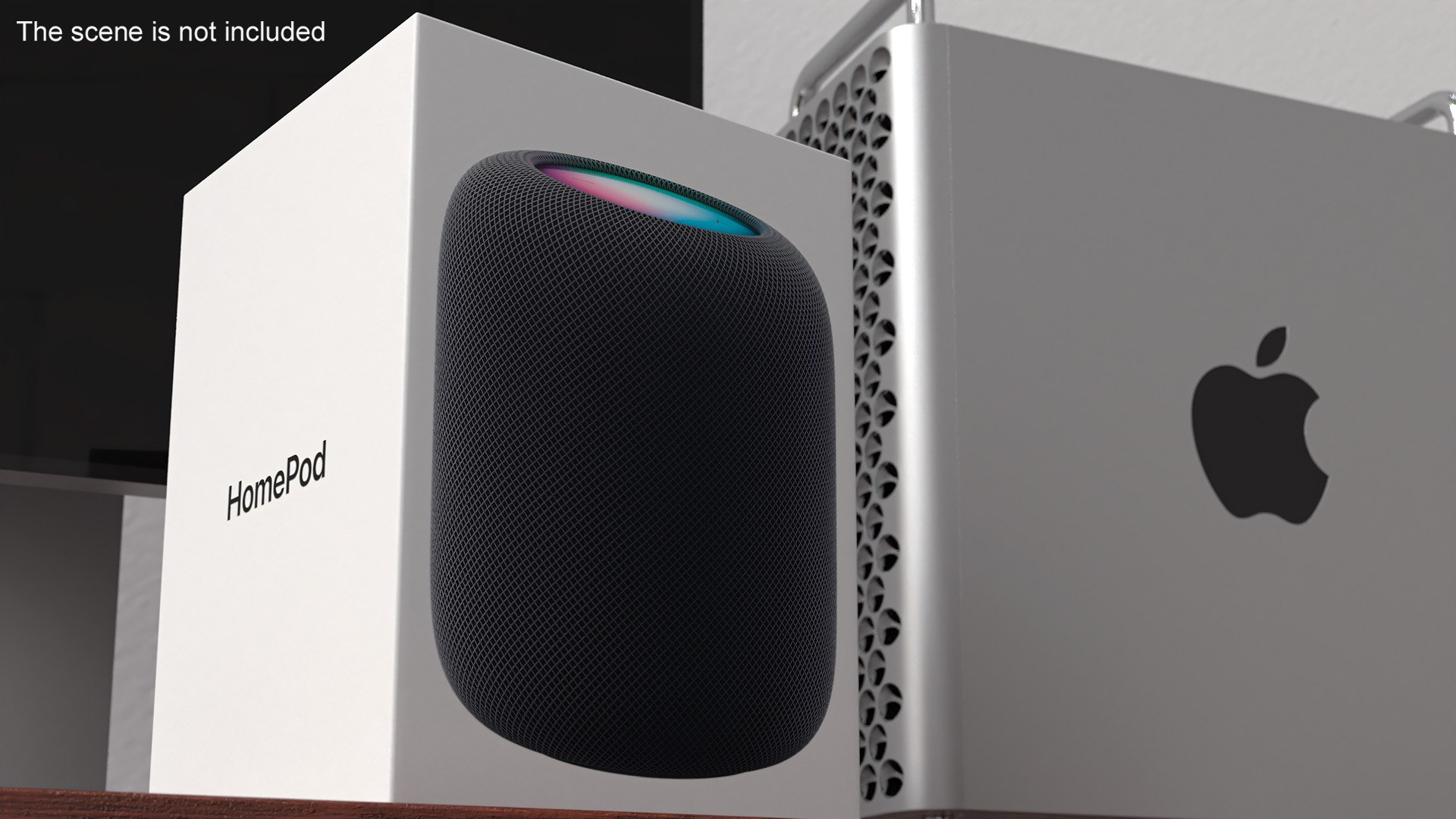 Apple HomePod Smart Speaker Packaging 3D - TurboSquid 2220662