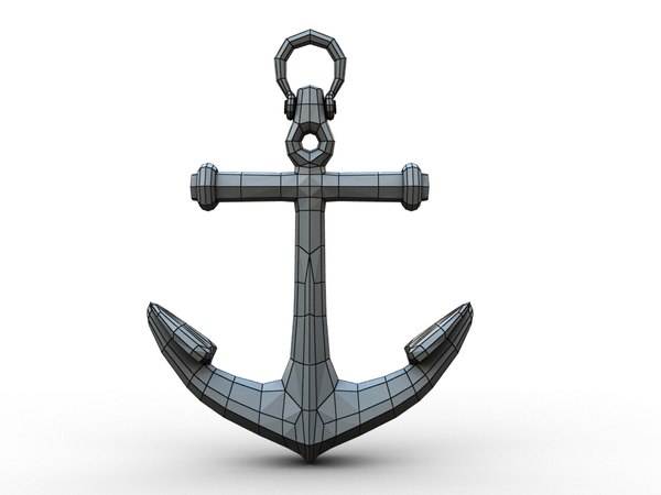 3d model anchor