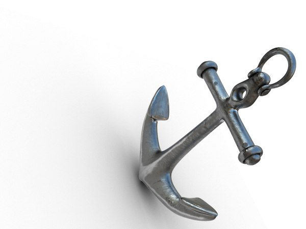 3d model anchor