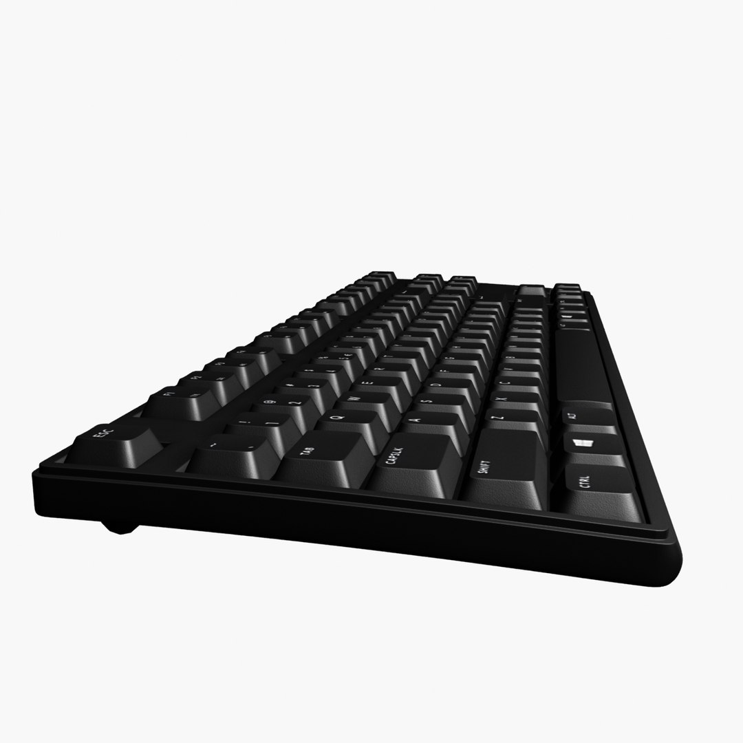 Generic Pc Keyboard 3D - TurboSquid 1206914