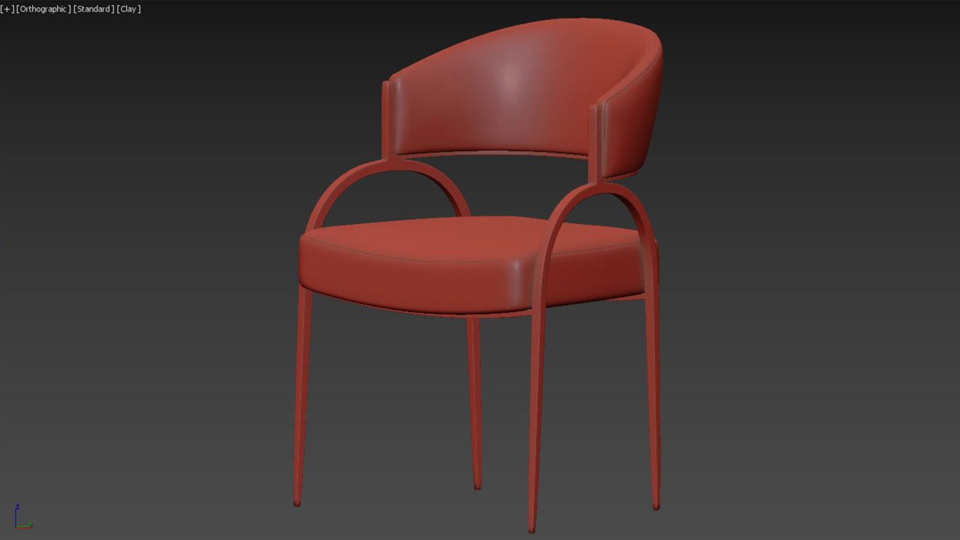 3D BAHATI CHAIR Model - TurboSquid 2065286