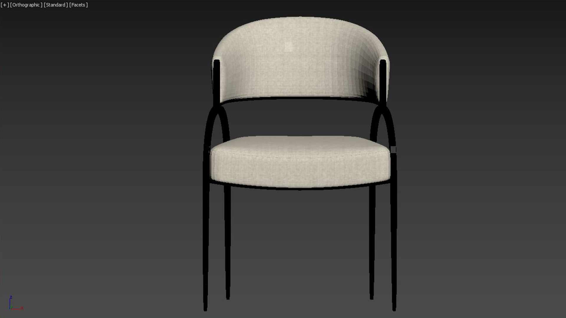 3D BAHATI CHAIR Model - TurboSquid 2065286