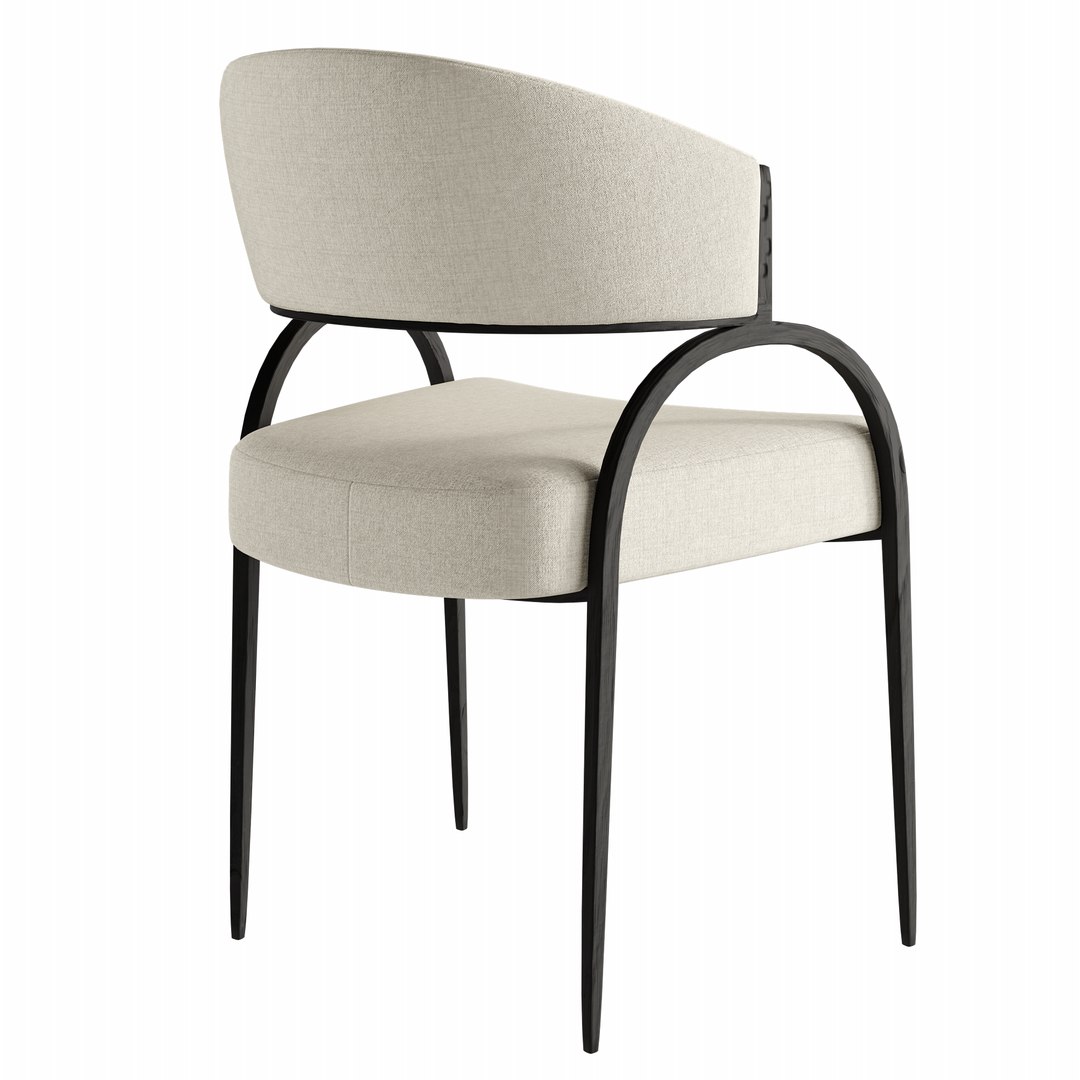 3D BAHATI CHAIR Model - TurboSquid 2065286