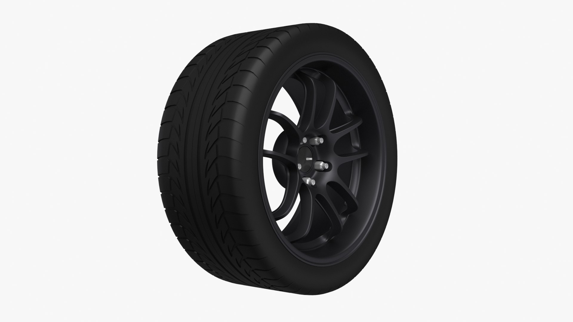 Enkei PF01 EVO Wheel Rim 3D Model - TurboSquid 1915749